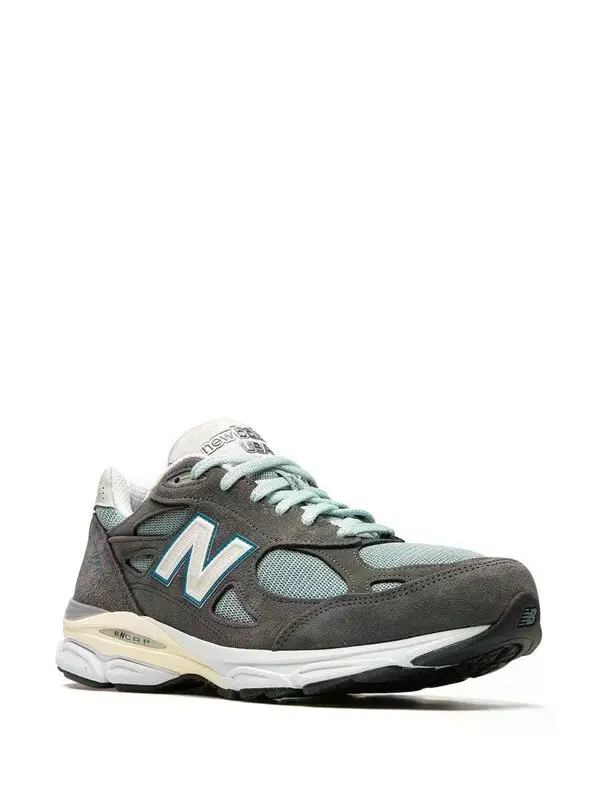 NEW BALANCE X Kith 990v3 "steel Blue" Sneakers - Grey