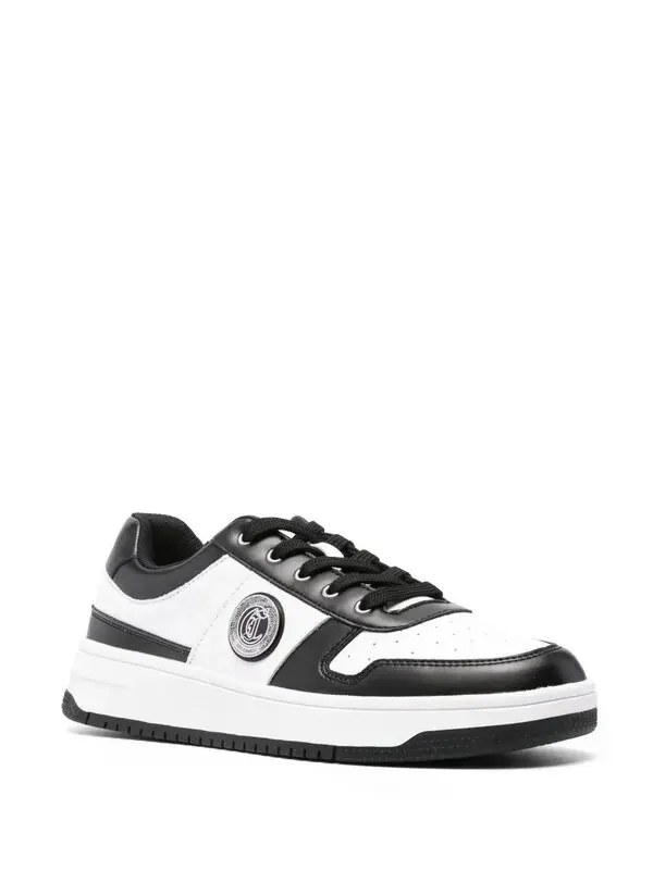 Just Cavalli Colour-block Panelled Sneakers - Black