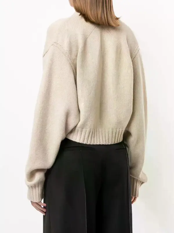 Proenza Schouler Eco Cashmere Cropped Cardigan