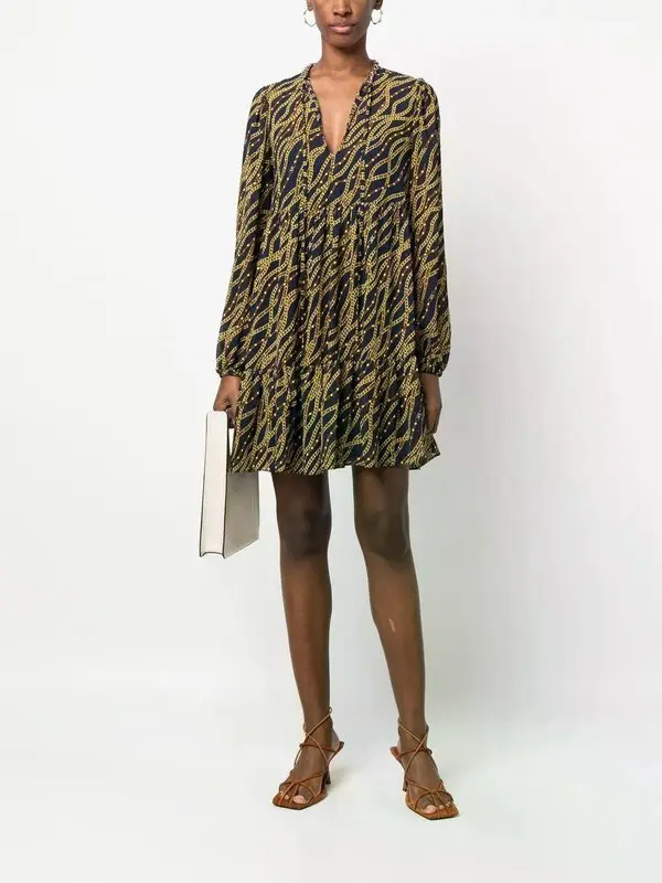 Michael Kors Chain-link Print Dress