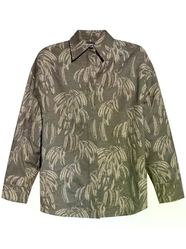 Jacquemus Banana Jacquard Shirt - Grey