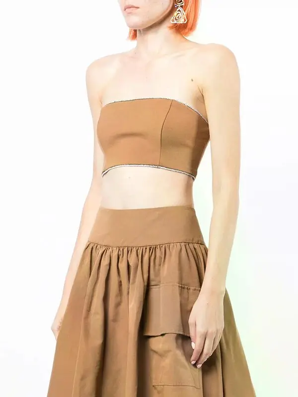 Staud Cropped Bralette Top