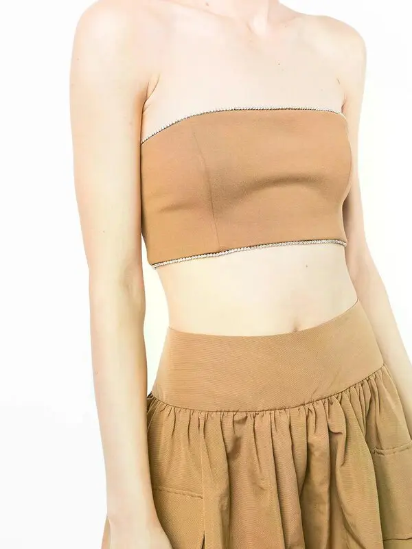 Staud Cropped Bralette Top