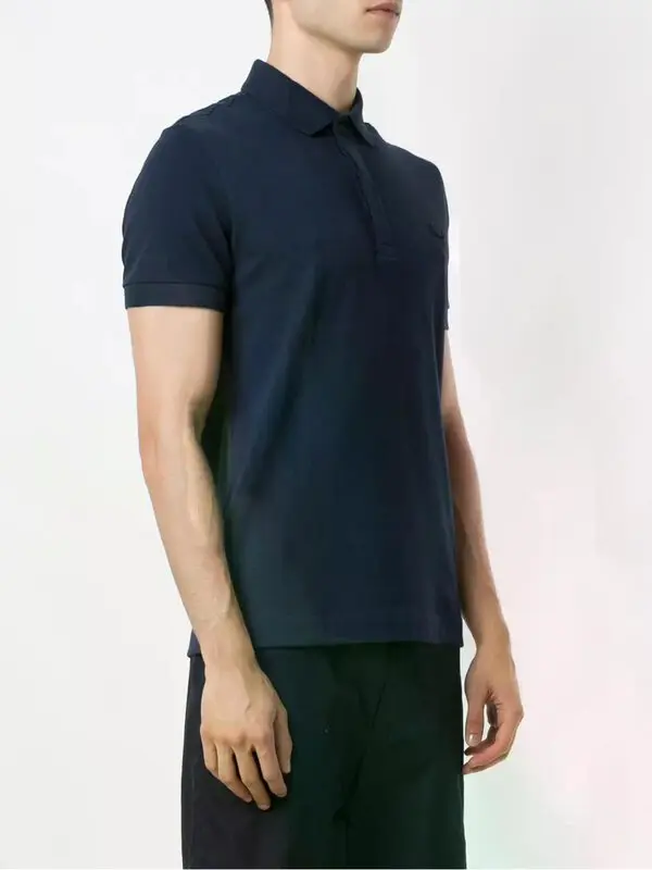 Lacoste Logo Patch Polo Shirt - Blue