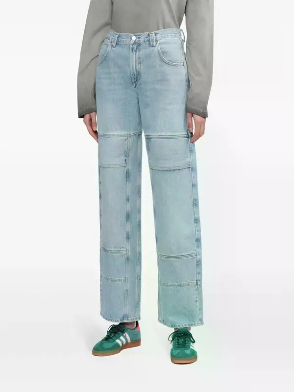 AGOLDE Tanis High-rise Wide-leg Jeans