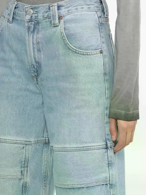 AGOLDE Tanis High-rise Wide-leg Jeans