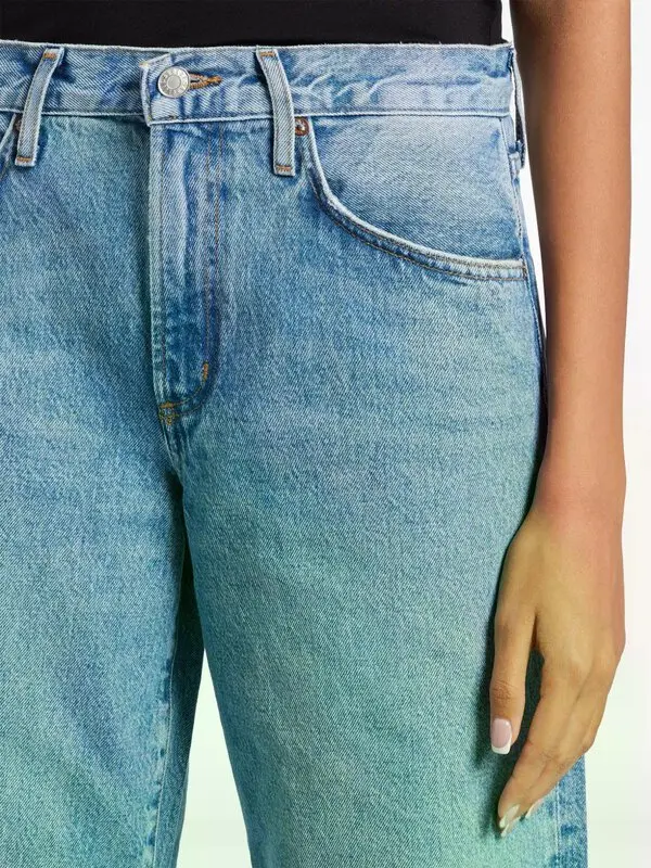 AGOLDE Mid-rise Wide-leg Jeans