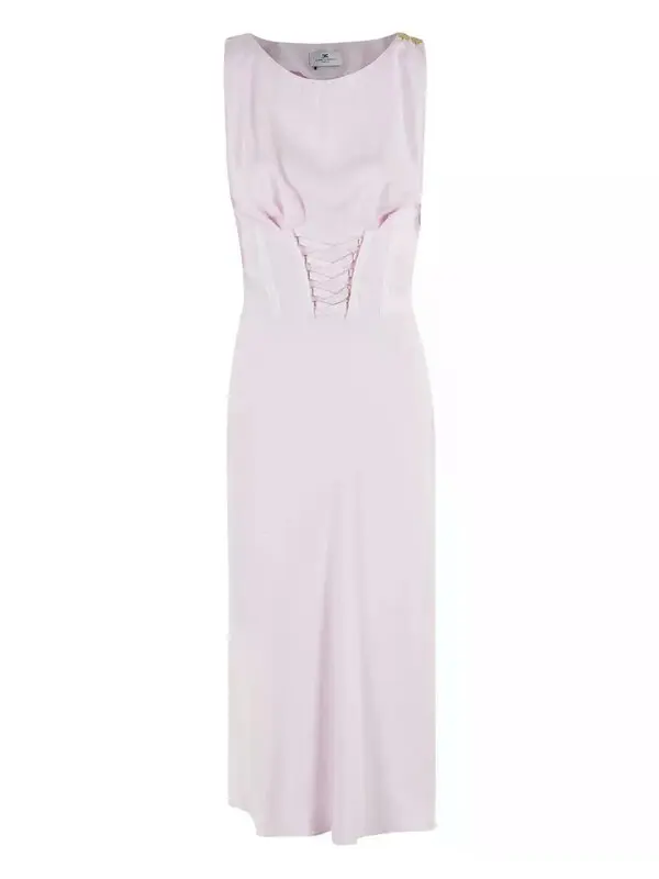 Elisabetta Franchi Corset Midi Dress
