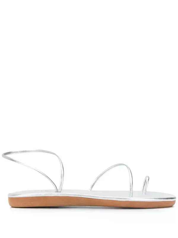 ANCIENT GREEK SANDALS Kansiz Slingback Sandals - Silver