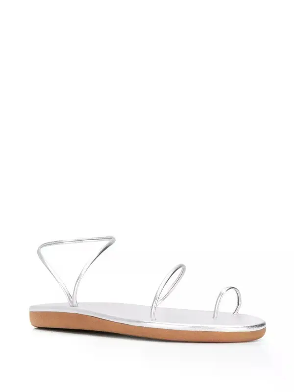 ANCIENT GREEK SANDALS Kansiz Slingback Sandals - Silver