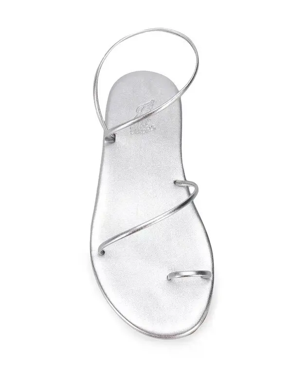 ANCIENT GREEK SANDALS Kansiz Slingback Sandals - Silver