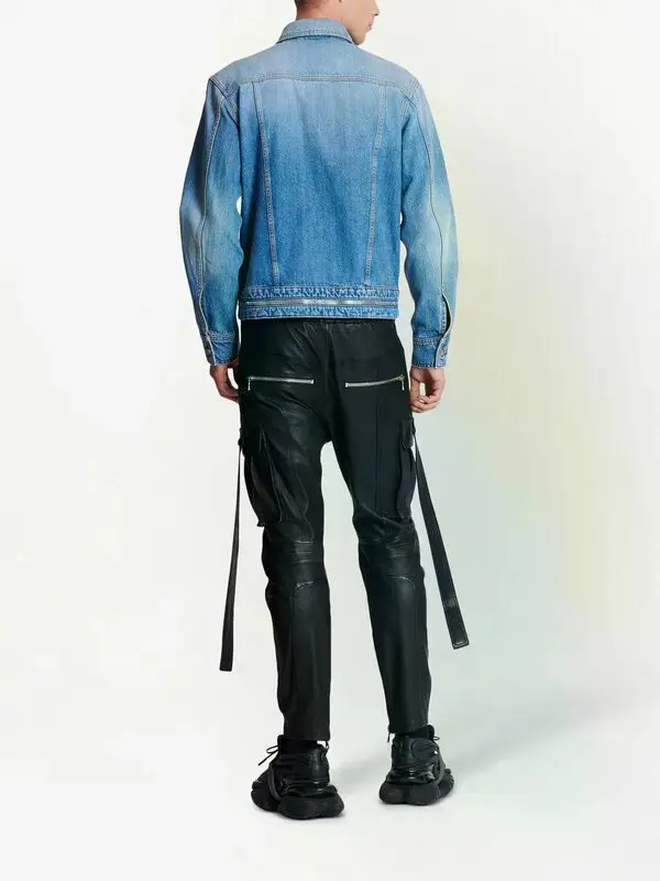 Balmain Zip-detail Denim Jacket