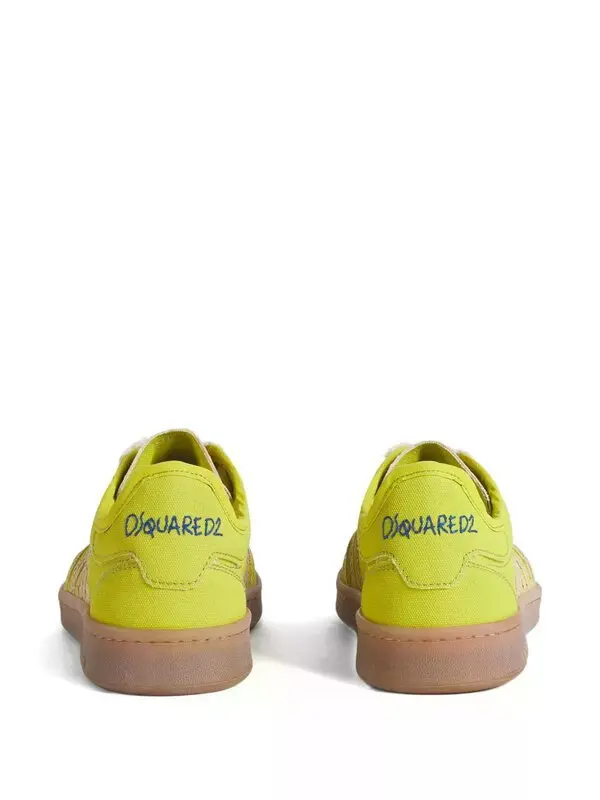 Dsquared2 Boxer Sneakers With Lace-up Fastening