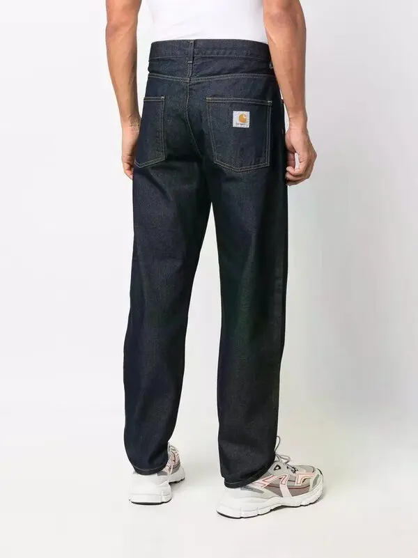 Carhartt Work In Progress Mid-rise Straight-leg Jeans