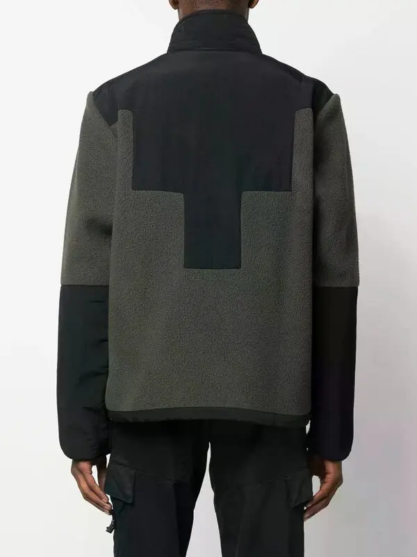 COUNTY OF MILAN Logo-print Fleece Jacket
