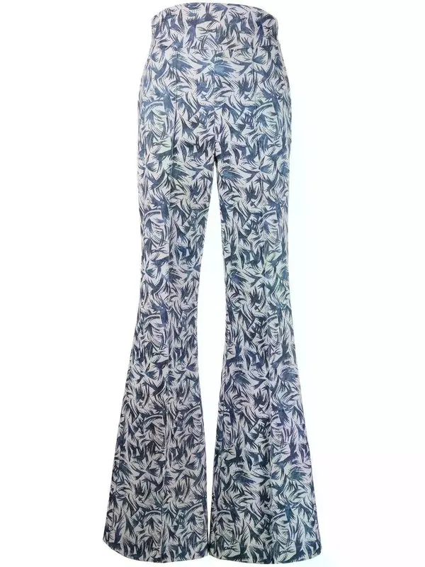ATU BODY COUTURE Rhythm High-waisted Trousers - Blue