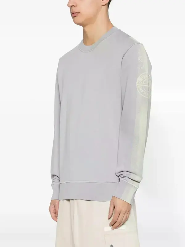 Stone Island Stripes Five-print Sweatshirt