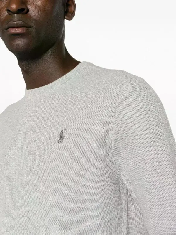 Polo Ralph Lauren Polo Pony Embroidered Cotton Jumper