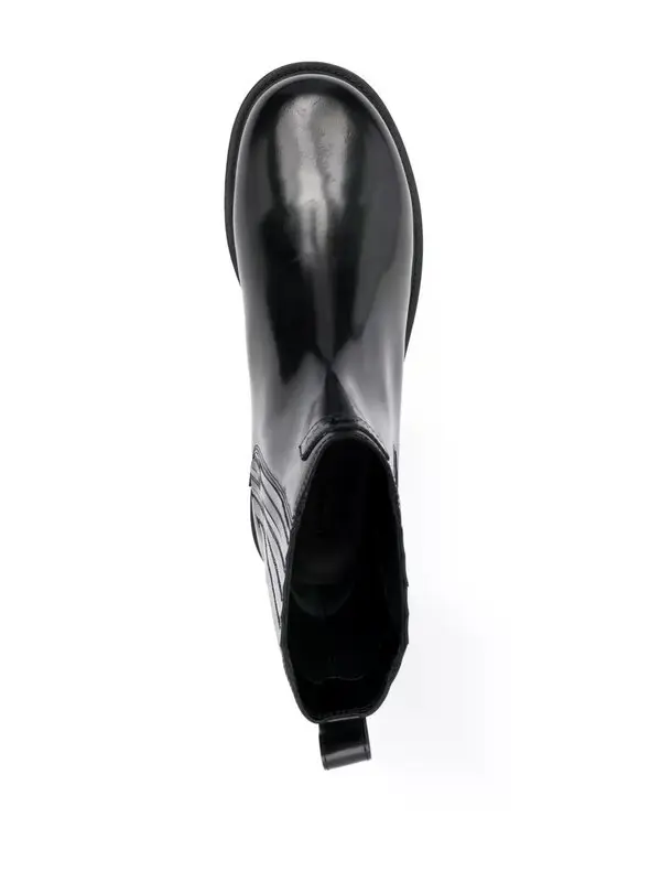 Givenchy Patent Leather Chelsea Boots