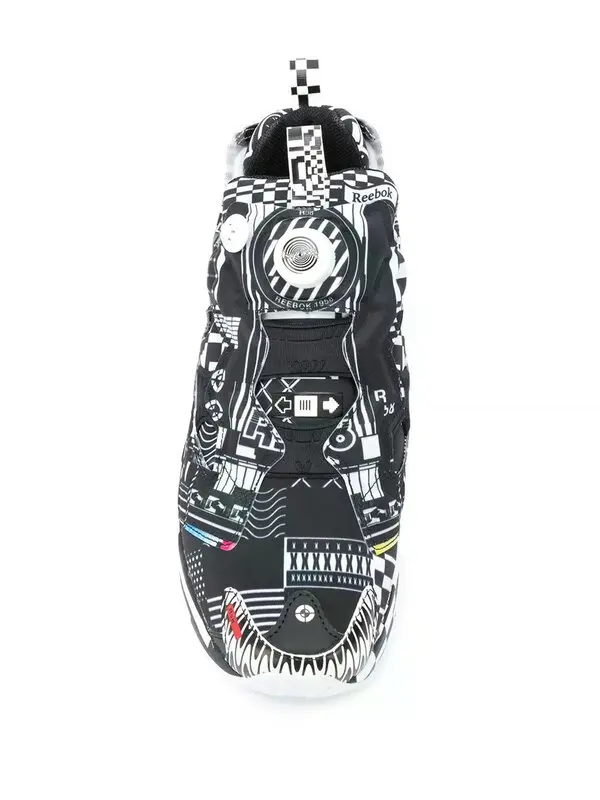 REEBOK X Kenzo Instapump Fury Sneakers - Black