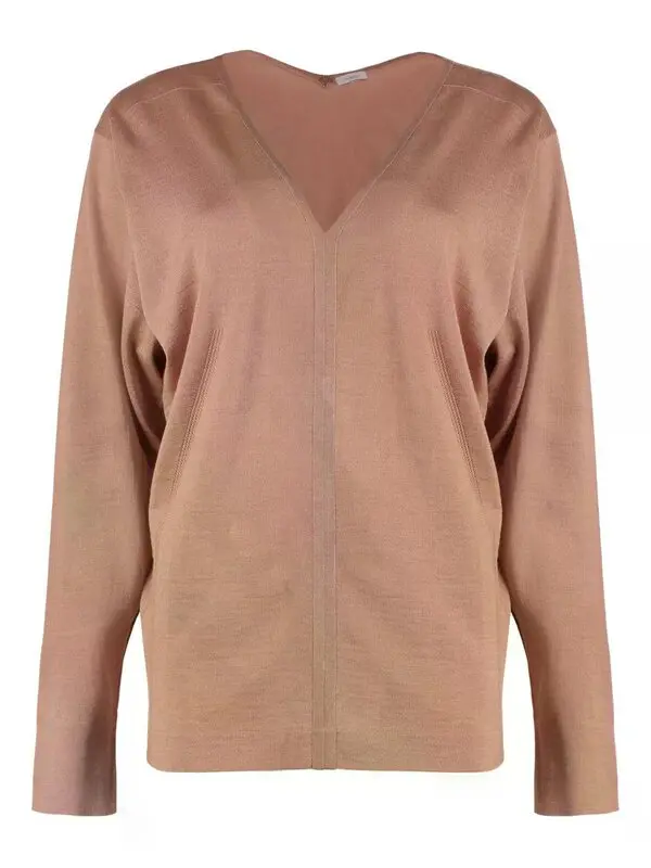 Malo Fine-knit V-neck Jumper