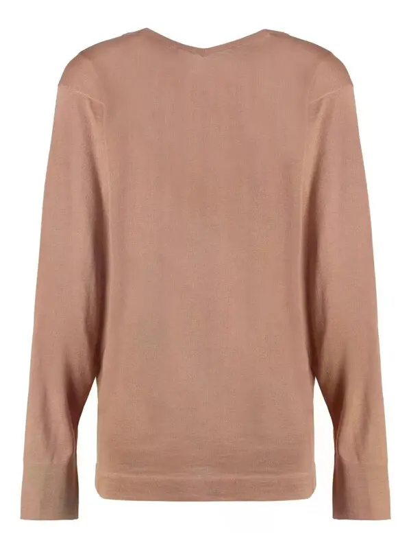 Malo Fine-knit V-neck Jumper