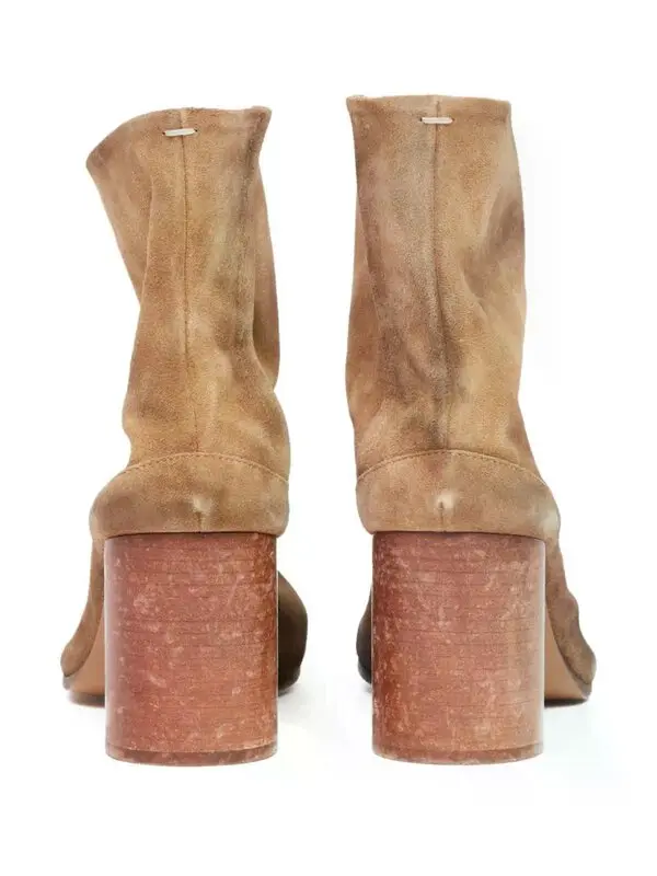 MAISON MARGIELA Tabi 80mm Suede Ankle Boots