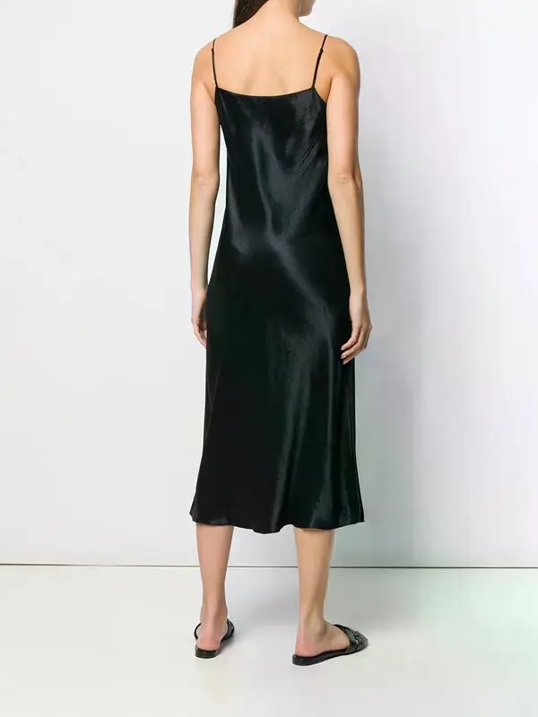 Vince Slip Midi Dress - Black