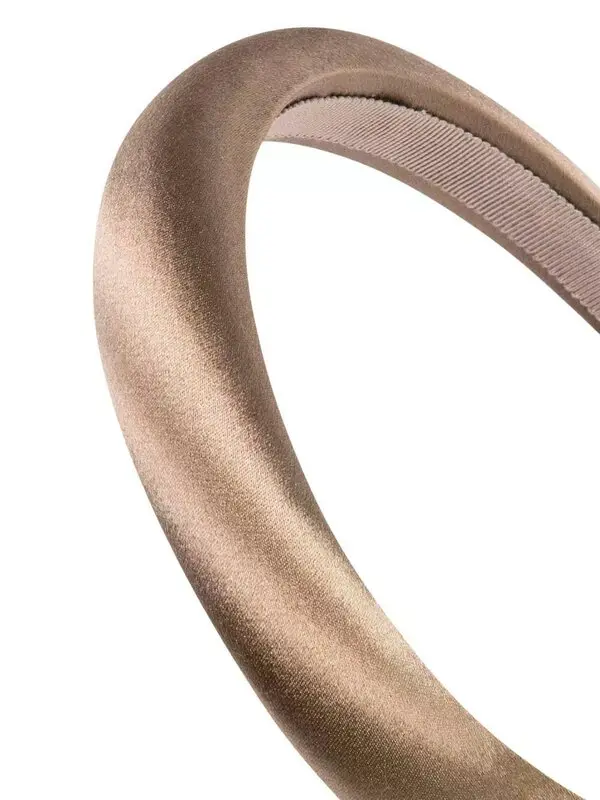 JENNIFER BEHR Tori Satin-finish Headband - Brown
