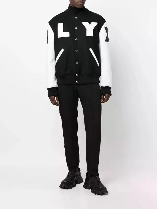 1017 Alyx 9sm Logo-print Varsity Jacket