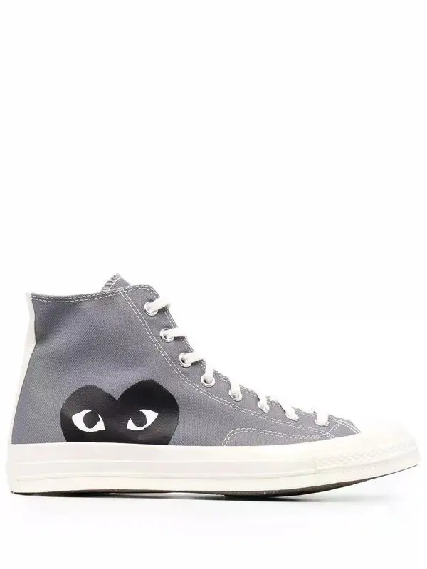 CONVERSE X COMME DES GARONS PLAY Chuck 70 High-top Sneakers - Grey
