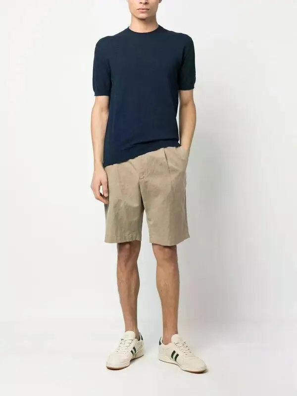 DRUMOHR Crew Neck Short Sleeve Jumper