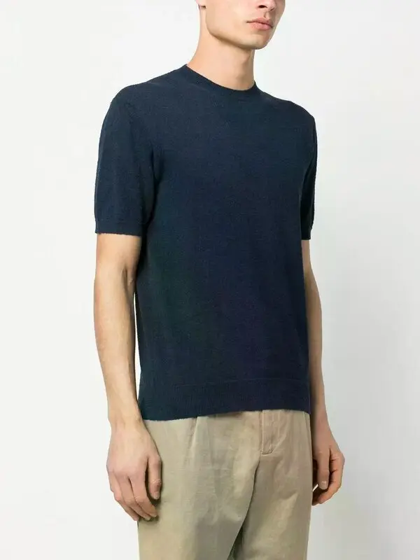 DRUMOHR Crew Neck Short Sleeve Jumper