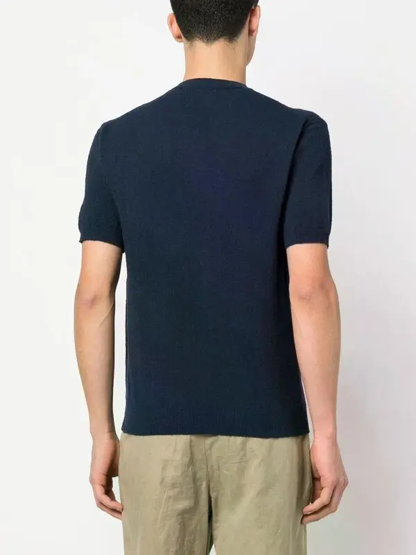 DRUMOHR Crew Neck Short Sleeve Jumper