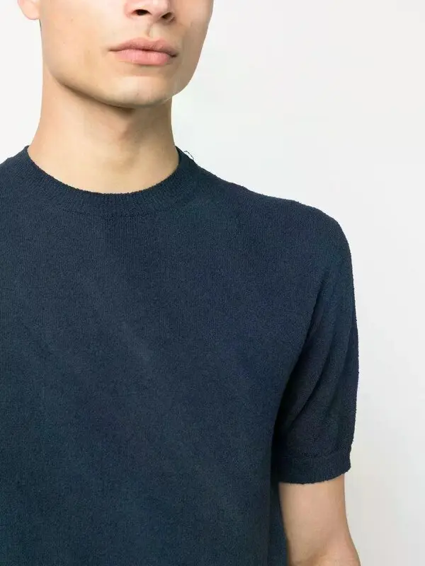 DRUMOHR Crew Neck Short Sleeve Jumper