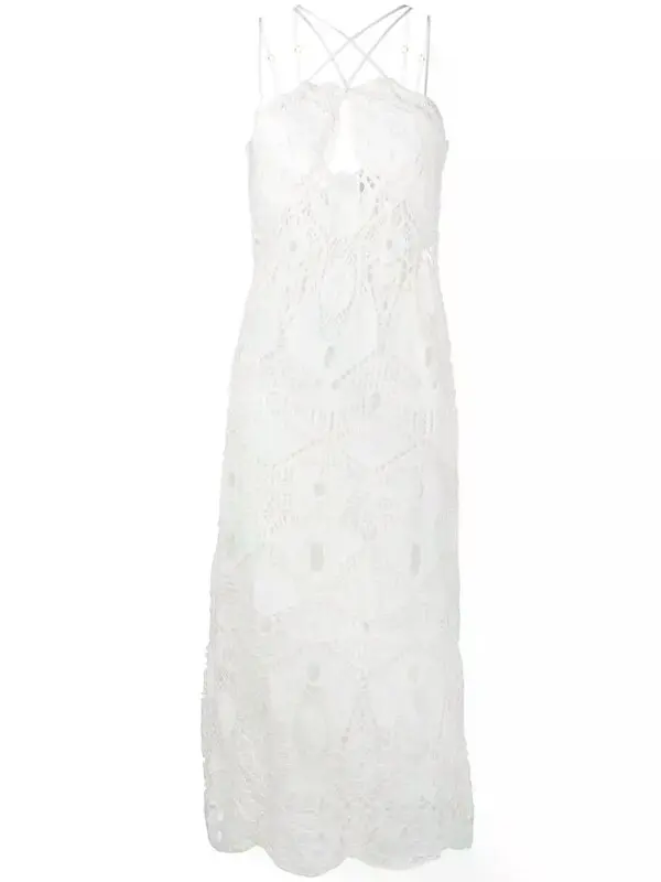 Cult Gaia Everly Lace Dress - White