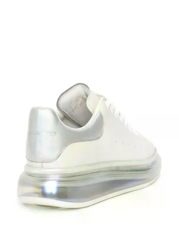 Alexander McQueen Oversized Lace-up Sneakers - White