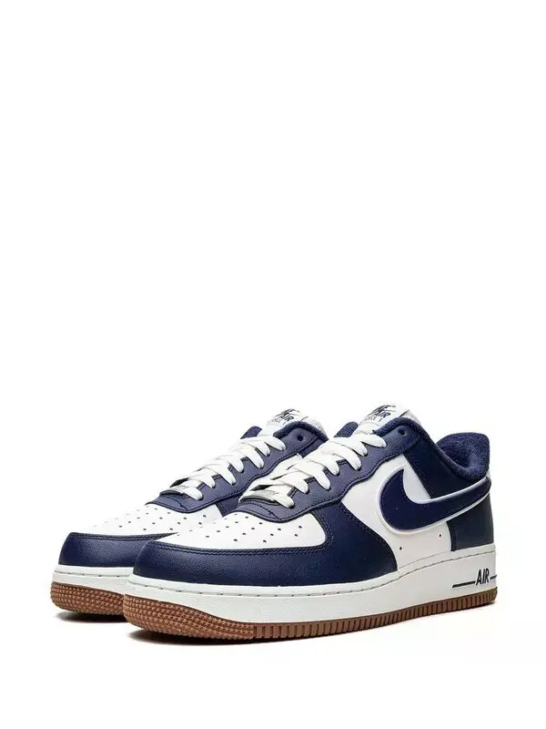 Nike Force 1 Low College Pack Midnight Navy Sneakers - Blue
