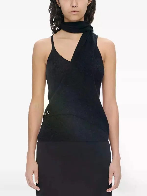 HELIOT EMIL Estuary Top With Attached Scarf