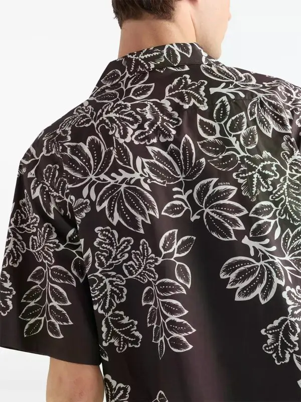Prada Printed Cotton Shirt