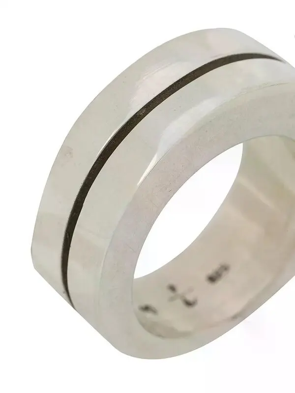 PARTS OF FOUR Crescent Crevice Band Ring