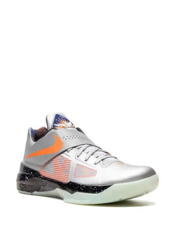 Nike Kd 4 Galaxy Sneakers - Silver