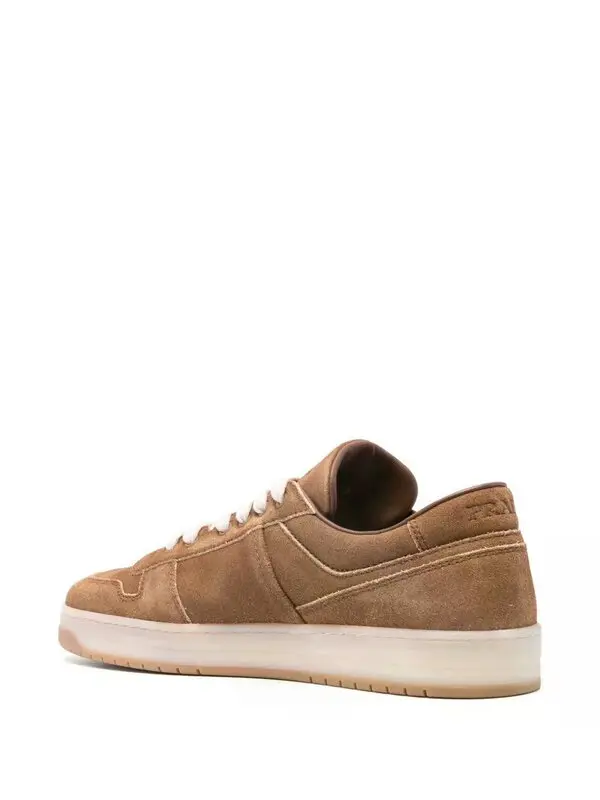 Prada Downtown Suede Sneakers