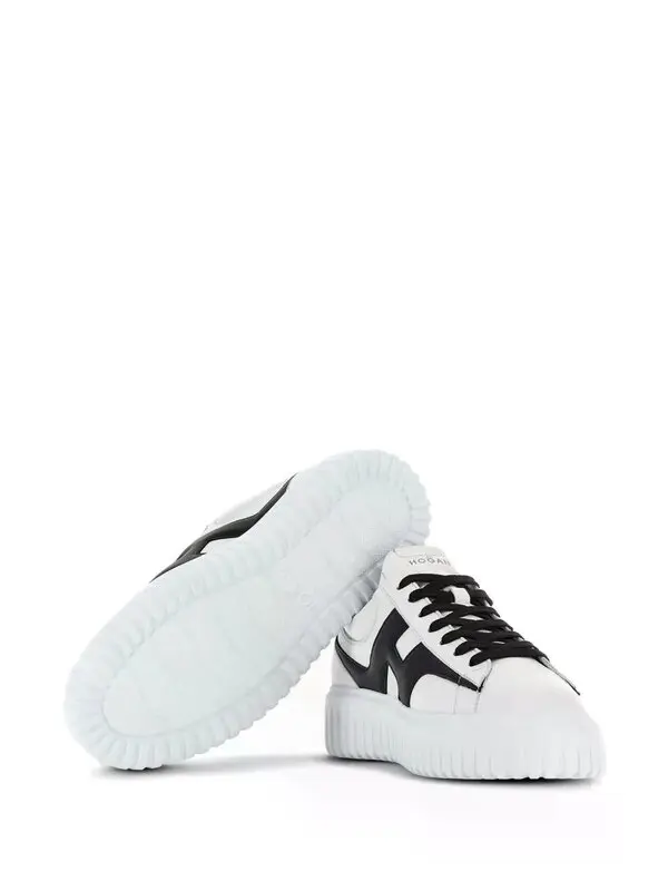 Hogan H-stripes Leather Sneakers