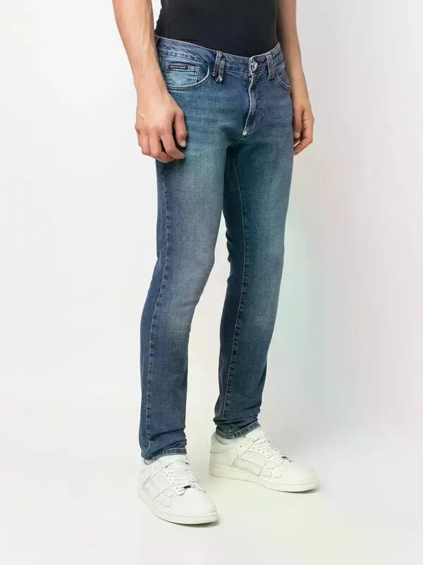 Philipp Plein Slim-fit Jeans - Blue