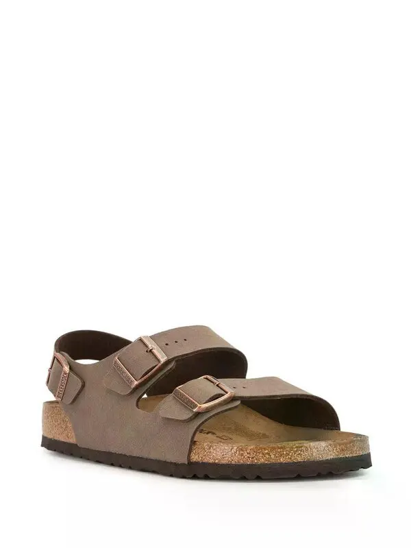 BIRKENSTOCK Milano Buckled Sandals - Brown