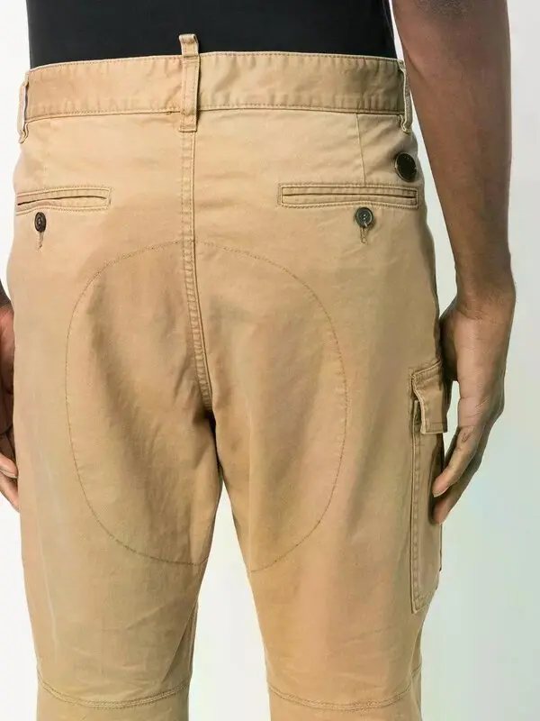 Dsquared2 Tapered Cargo Trousers - Brown