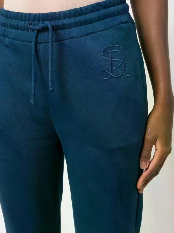Sonia Rykiel Paris Logo-embroidered Tapered Track Pants