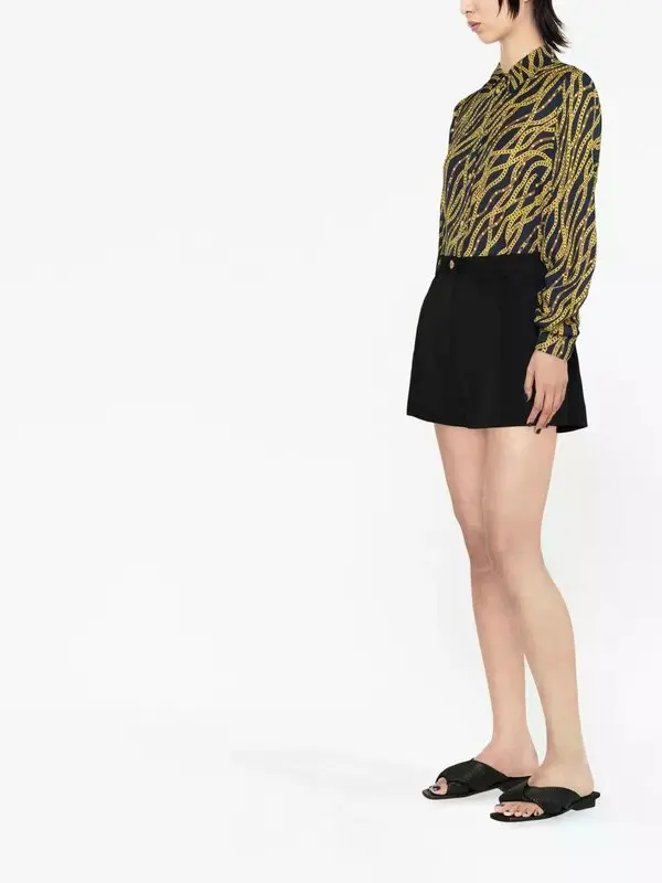 Michael Kors Graphic Print Long-sleeve Shirt
