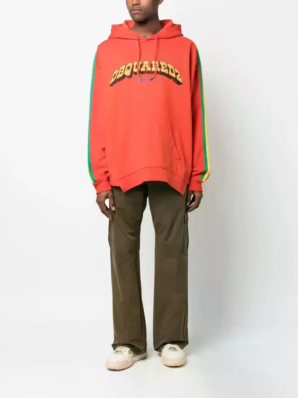 Dsquared2 Logo-print Cotton Hoodie